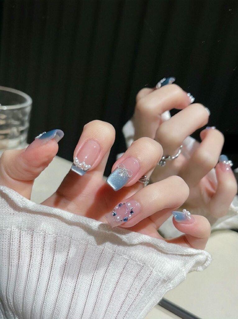 80+ Mẫu nail mắt mèo đẹp, đính đá sang chảnh nhất 2024